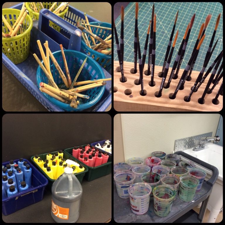 Painting in the Classroom – INSIDE THE LINES